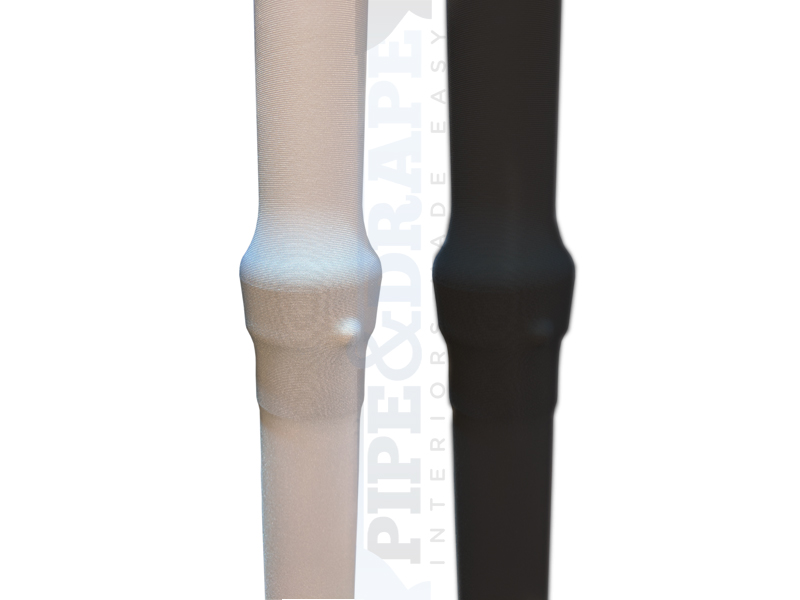 STRETCH FIT PIPE AND DRAPE - UPRIGHT COVER - Pipe and Drape Direct