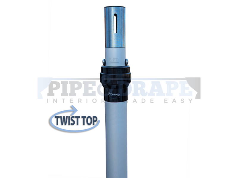 PIPE AND DRAPE 6-10FT TELESCOPIC UPRIGHT | UK
