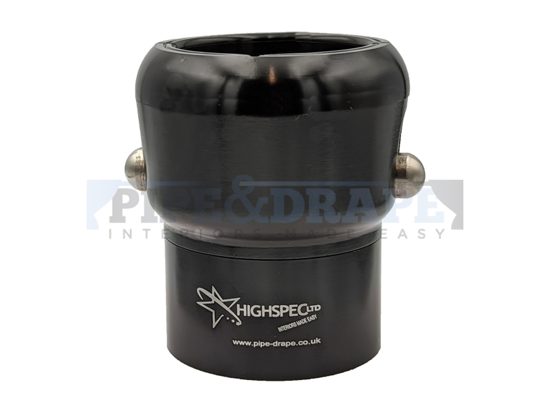 Pipe and drape bowl Button Lock